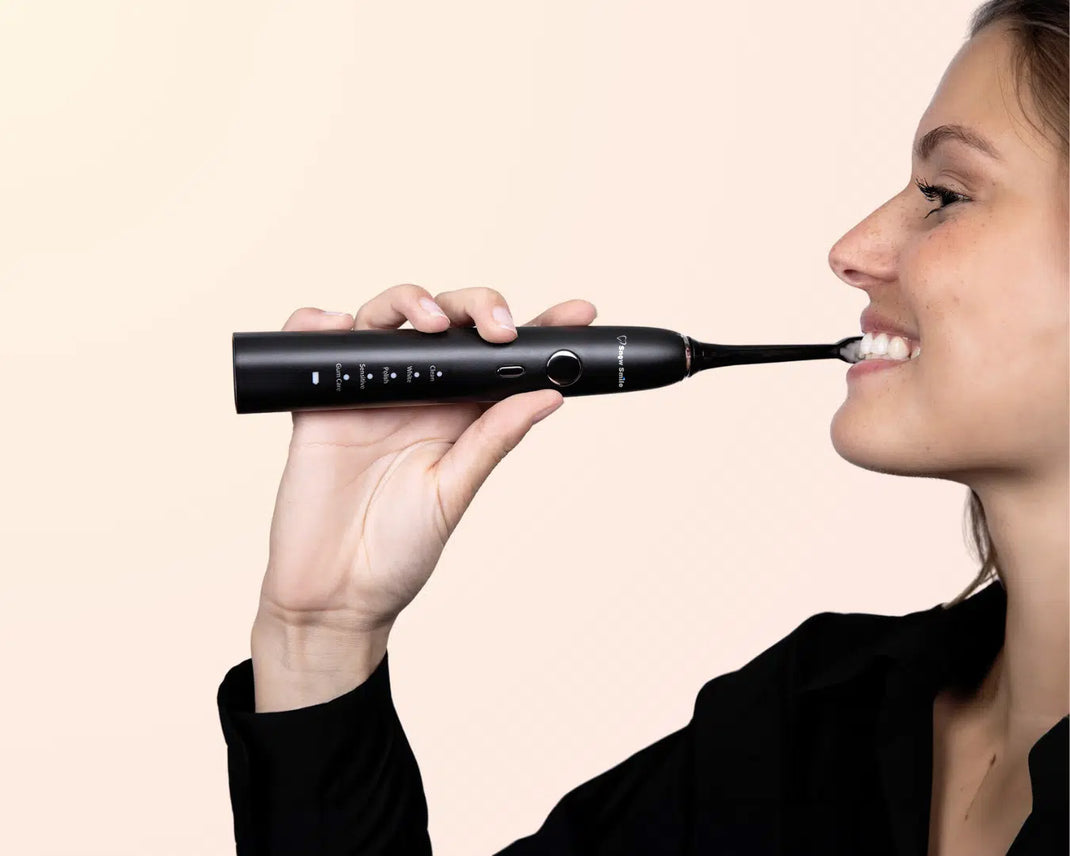 Snow Smile® Sonic elektrisk tandborste och vattenflosser i kombination